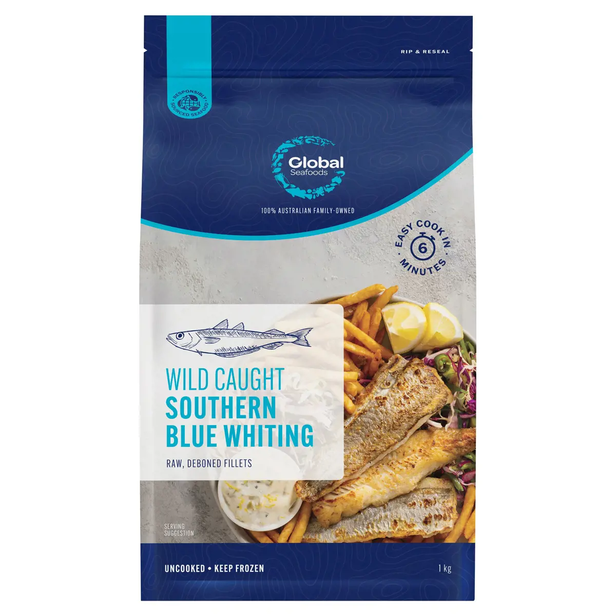 Global Seafoods | Wild Caught Southern Blue Whiting