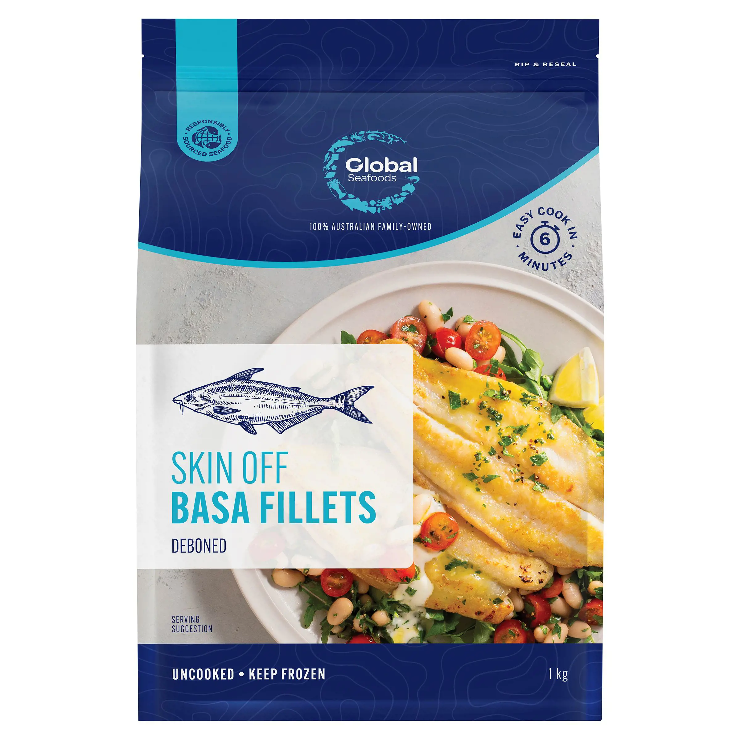 Global Seafoods | Basa Fish Fillets