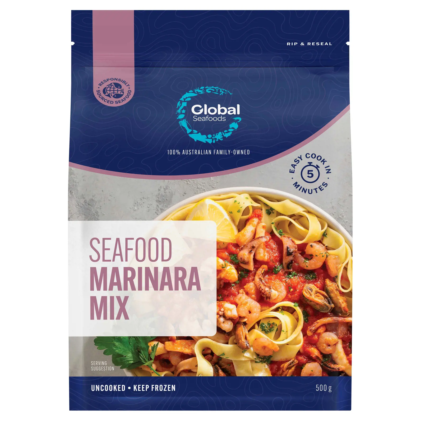 Global Seafoods | Seafood Marinara Sensation